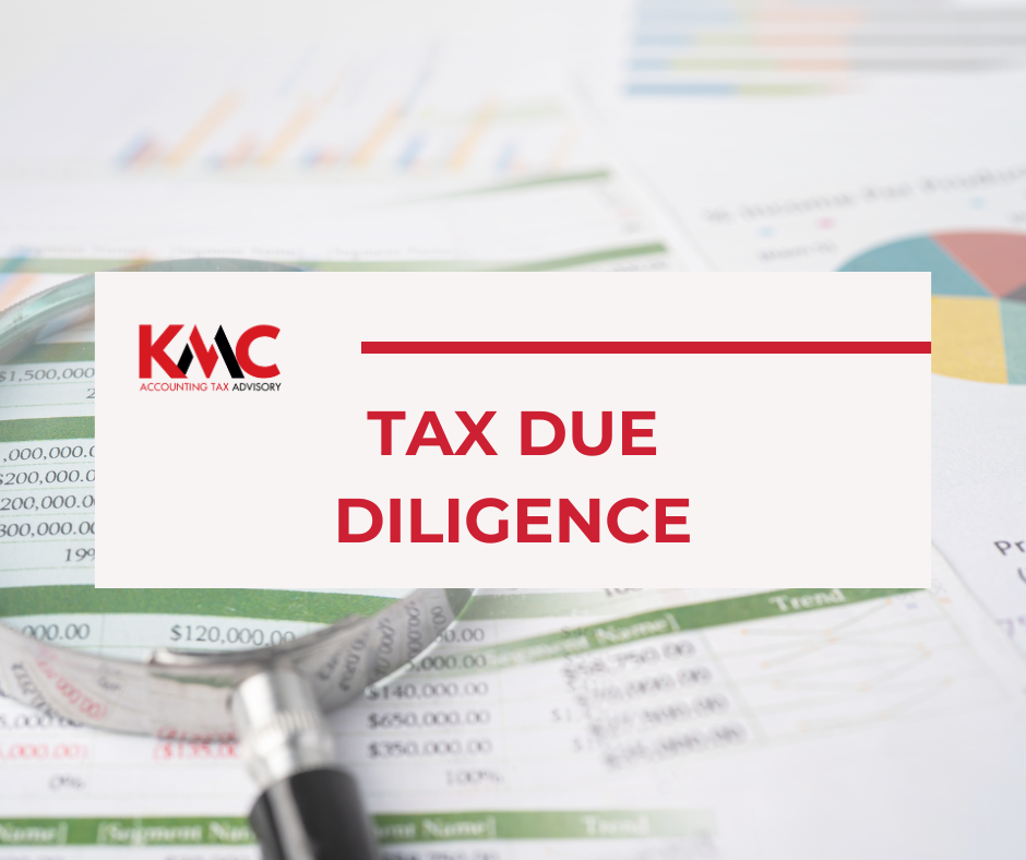 Tax Due Diligence - KMC CONSULTING CO LTD