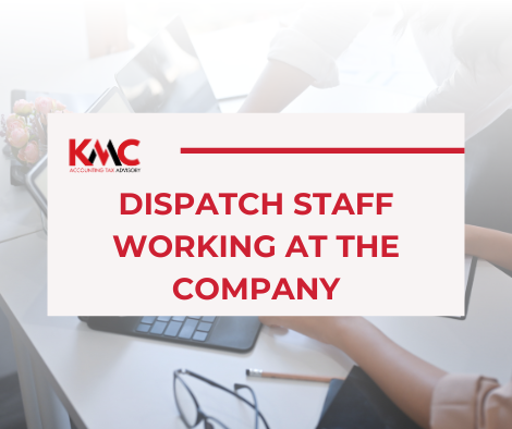 Dispatch staff working at the company - KMC CONSULTING CO LTD